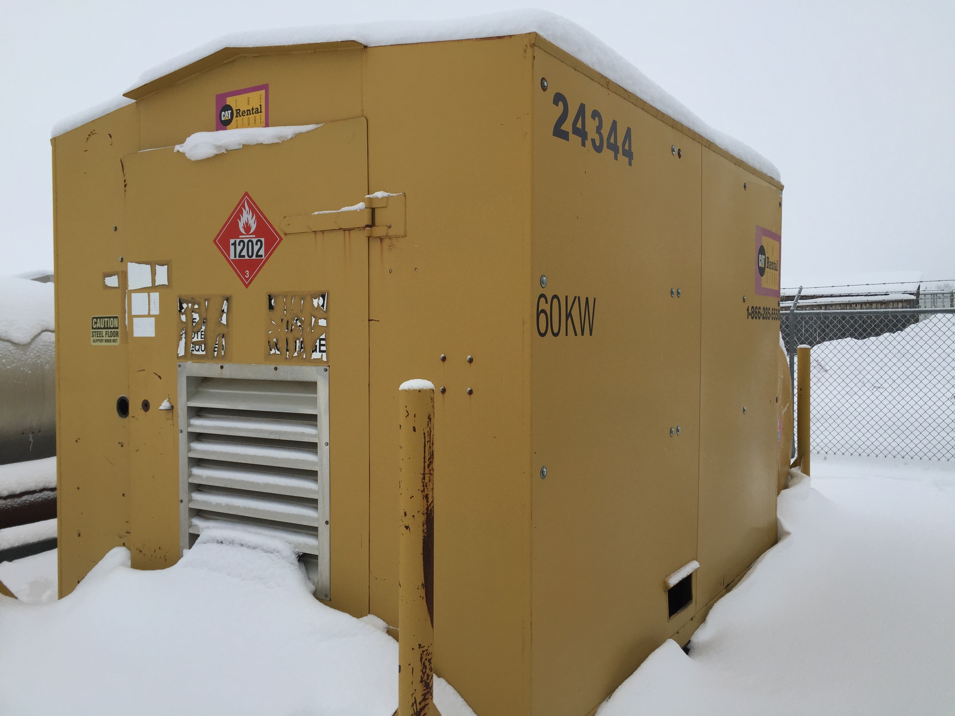 60 kW Caterpillar Diesel Generator Package · IronHub