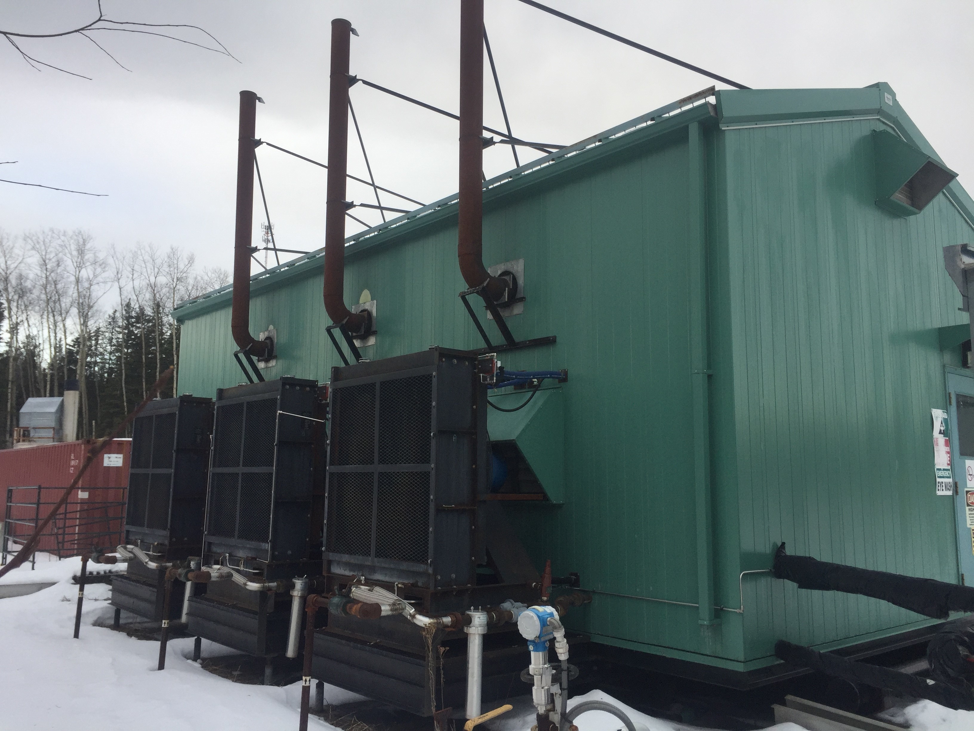 825 kW Waukesha F-18 GL LCR Natural Gas Generator Package (triple 275 ...